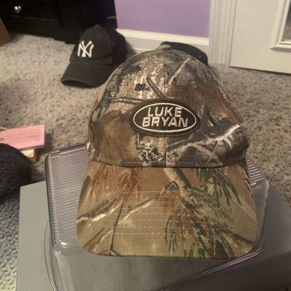 Accessories | Luke Bryan Camo Baseball Cap | Poshmark